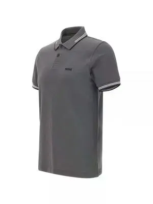 BOSS Contrast-trim Cotton Polo Shirt