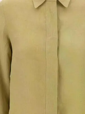 ELENA MIRÒ Pleated Three-quarter Sleeve Shirt