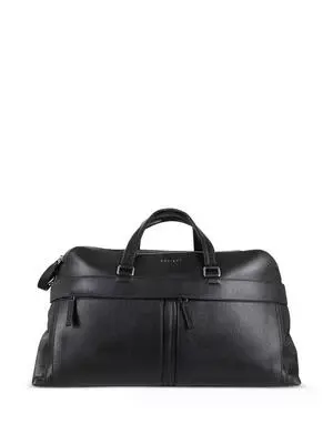 ORTIGNI Micron Leather Tote - Black