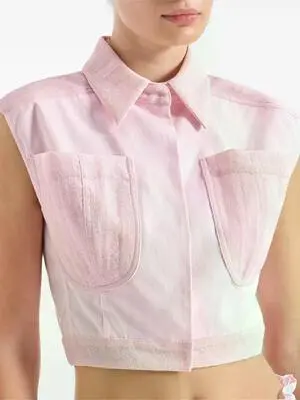 GENNY Sleeveless Pocket Top