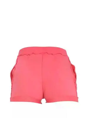 Moschino Logo-embroidered Jersey Shorts