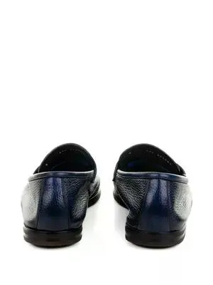 Neil Barrett Penny Leather Loafers - Blue