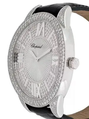 Chopard 18k White Gold Diamond 46mm Watch