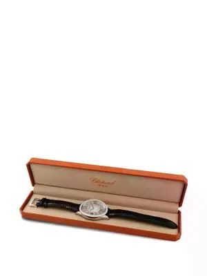 Chopard 18k White Gold Diamond 46mm Watch