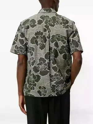 LES DEUX Charlie Poppy Shirt - Green