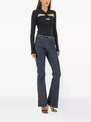 Philosophy Di Lorenzo Serafini Cut-out Long Sleeve Top