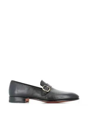 Santoni Buckled Monk Shoes