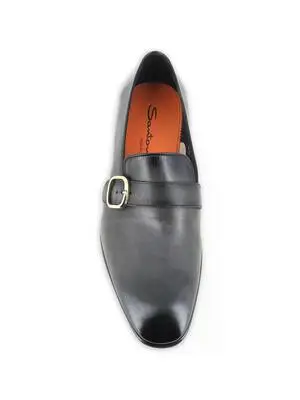 Santoni Buckled Monk Shoes