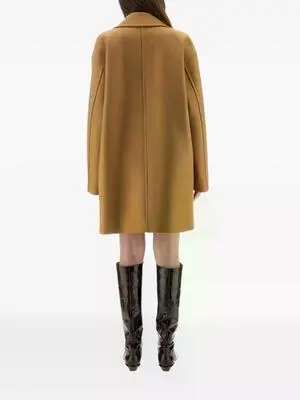 Moschino Double-breasted Coat - Neutrals