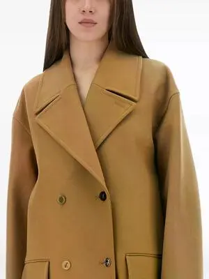 Moschino Double-breasted Coat - Neutrals