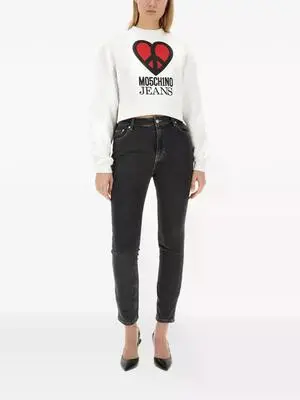 Moschino Skinny Cropped Jeans