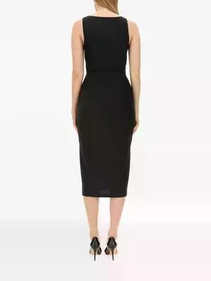 Moschino Cut-out Midi Dress