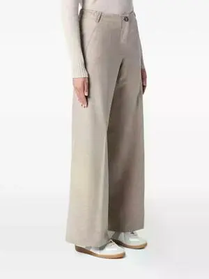 QL2 QUELLEDUE Melange Wide Leg Trousers