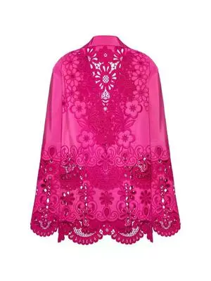 Valentino Garavani Floral-embroidered Shirt