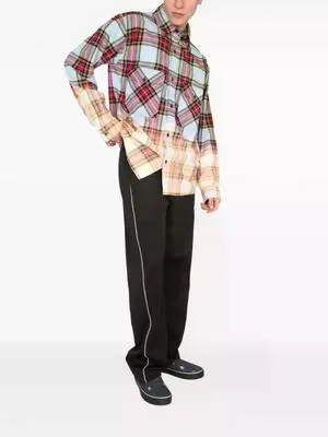 COUNTY OF MILAN Check Print Pocket Shirt