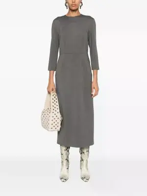 Fabiana Filippi Crew Neck Midi Dress