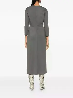 Fabiana Filippi Crew Neck Midi Dress