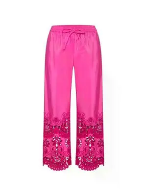 Valentino Garavani Floral Lace Trousers