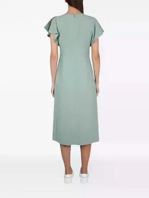 BOSS V-neck Midi Dress