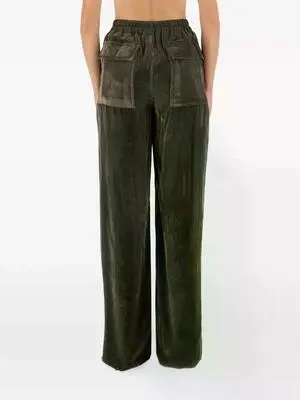 Rick Owens Velvet-texture Trousers
