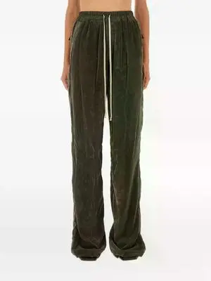 Rick Owens Velvet-texture Trousers