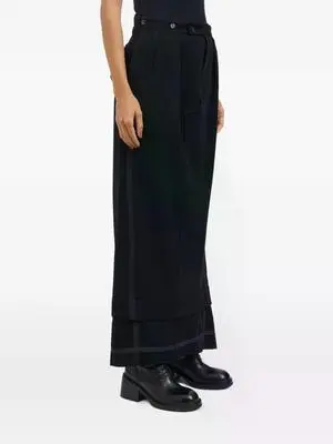 MARC LE BIHAN Rear-slit Maxi Skirt