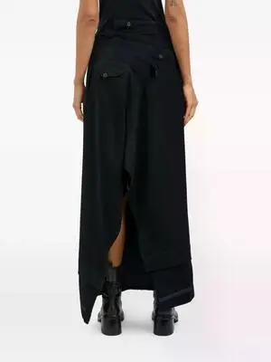 MARC LE BIHAN Rear-slit Maxi Skirt