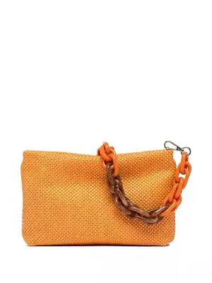 GIANNI CHIARINI Brenda Chain Clutch Bag