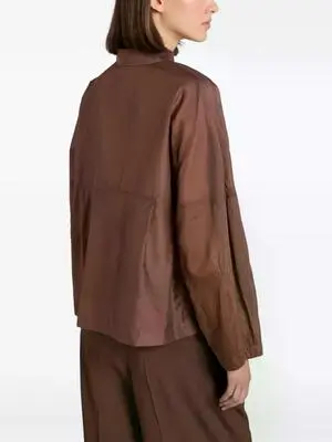 GLANSHIRT Muslin Shirt - Brown