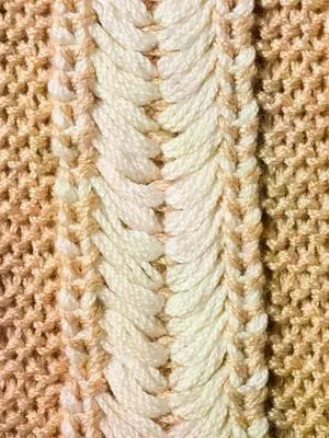 Miu Miu Ivy Crochet Shoulder Bag - Neutrals