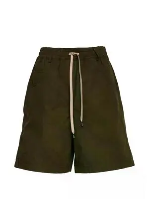 DEPARTMENT 5 Drawstring Elasticated Shorts - Green