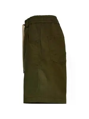DEPARTMENT 5 Drawstring Elasticated Shorts - Green