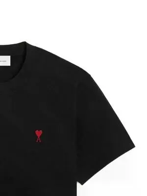 AMI Paris Short-sleeve T-shirt - Black