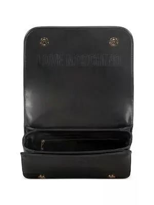 Moschino Quilted Shoulder Bag - Black