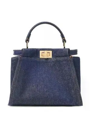 Fendi Small Peekaboo Top-handle Tote