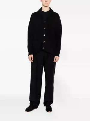 LIVTHELABEL Buttoned Shawl-collar Cardigan