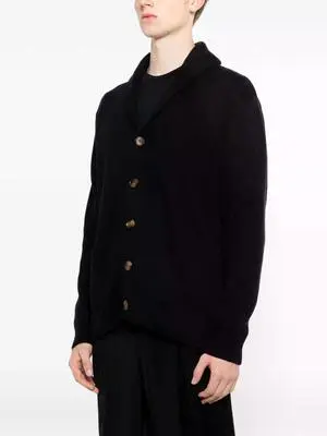 LIVTHELABEL Buttoned Shawl-collar Cardigan