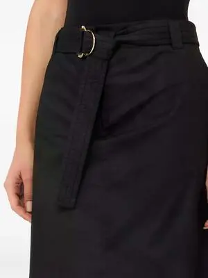 Liu Jo Belted A-line Midi Skirt