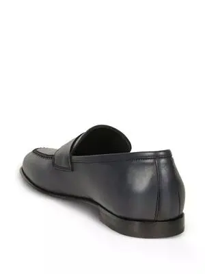 BALDININI Leather Penny Loafers