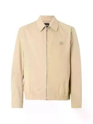 BOSS Zip-up Shirt Jacket - Neutrals