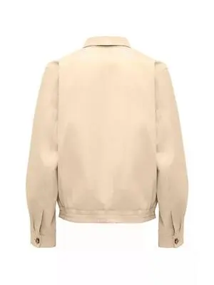 BOSS Zip-up Shirt Jacket - Neutrals