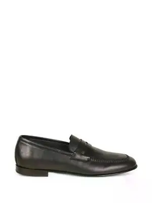 BALDININI Leather Penny Loafers