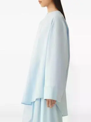 Fabiana Filippi Keyhole Long-sleeve Top