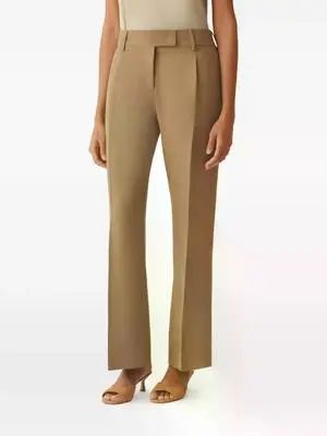 Fabiana Filippi Belt-loop Bootcut Trousers