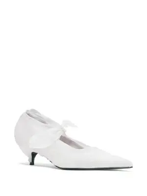 Proenza Schouler Slash Organza Pumps
