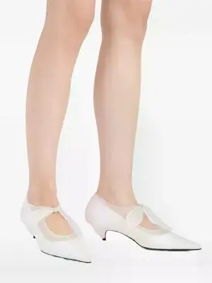Proenza Schouler Slash Organza Pumps