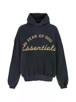 Fear Of God Logo-print Hoodie - Black