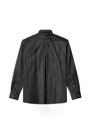 WILLY CHAVARRIA Veterano Striped Pocket Shirt