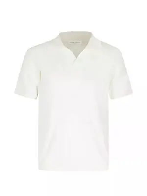 ROBERTO COLLINA Short-sleeve Polo Shirt - Neutrals