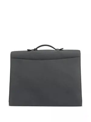 Hermès Top Handle Leather Briefcase - Grey